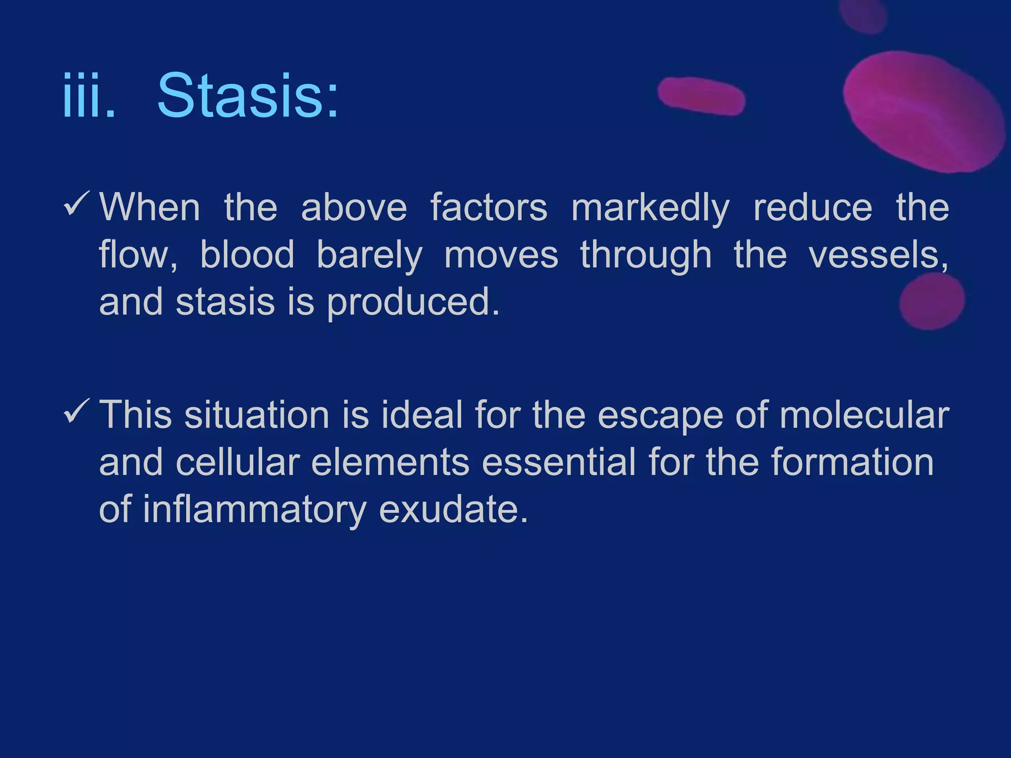 vascular changes in inflamation | PPTX
