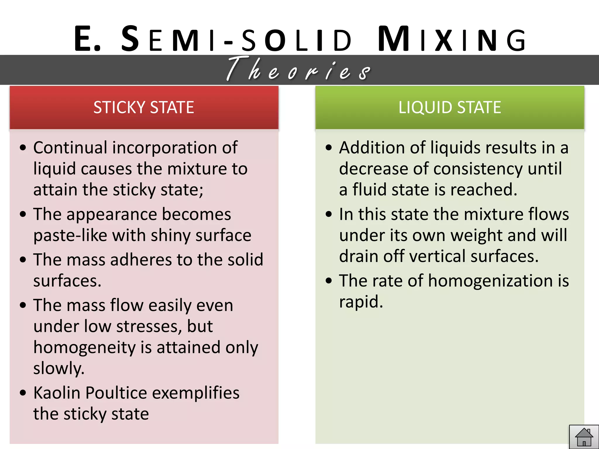 [Power Point] Mixing - Pharmaceutical Engineering | PPTX