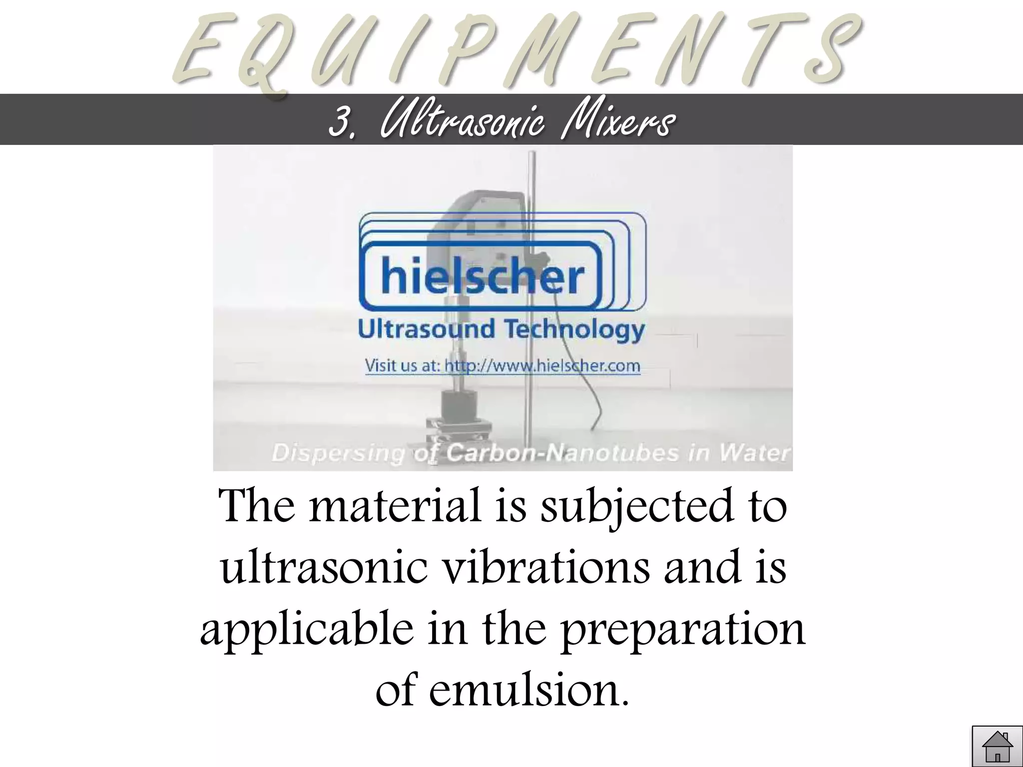 [Power Point] Mixing - Pharmaceutical Engineering | PPTX