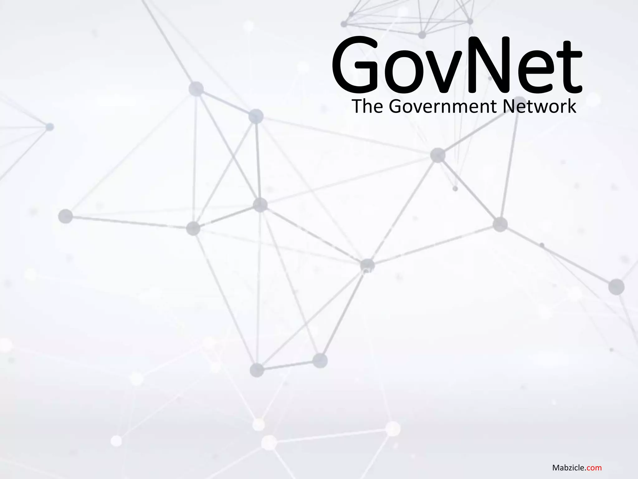 GovNet: The Philippine Government Network | PPTX