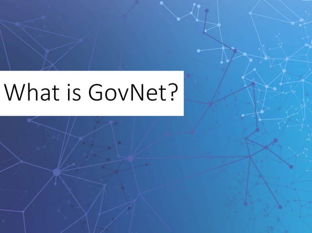 GovNet: The Philippine Government Network | PPTX