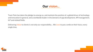 An Introduction of Teknowledge Software | PPTX