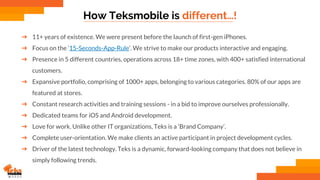 An Introduction of Teknowledge Software | PPTX