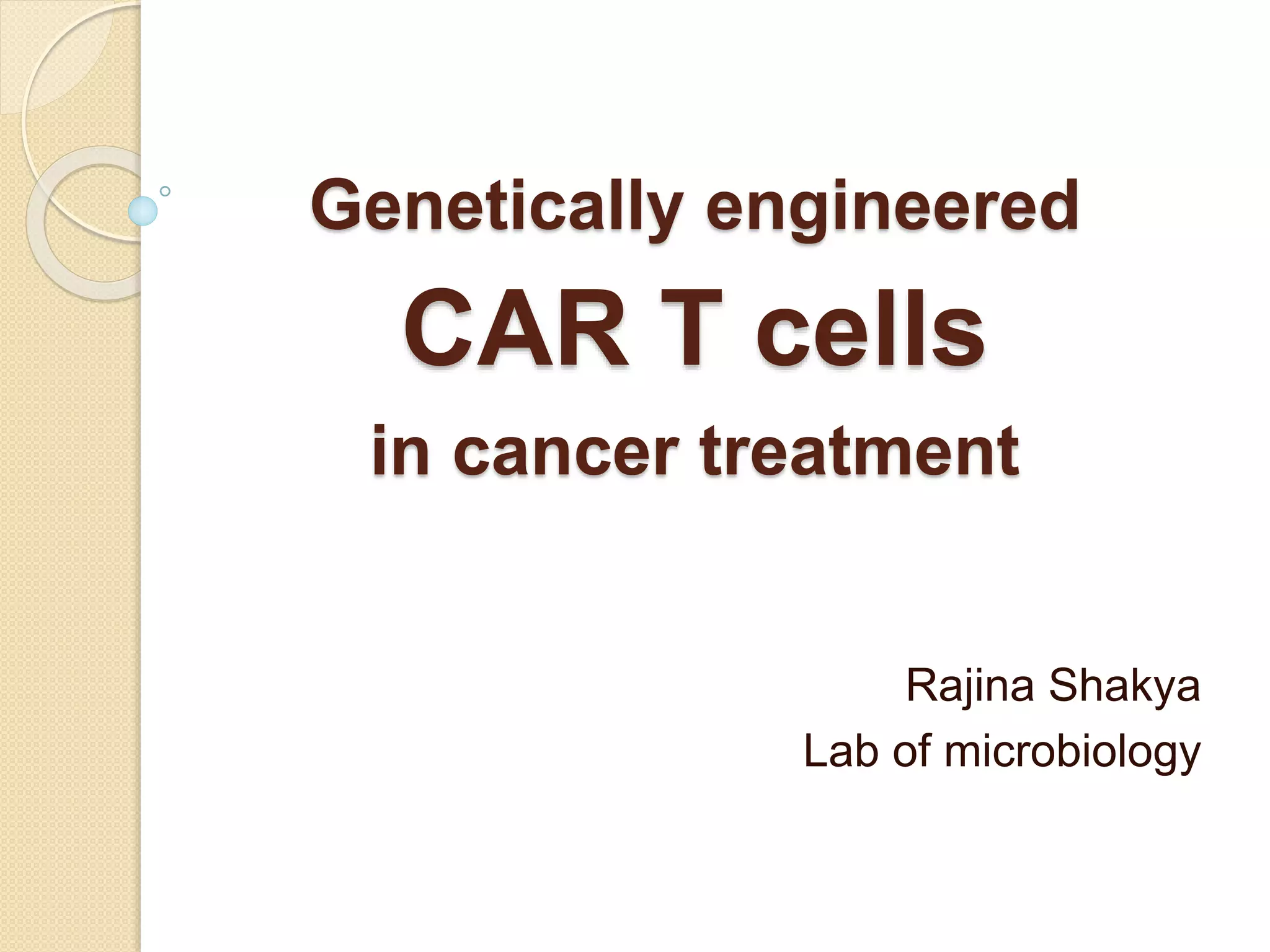 CAR T cells | PPTX