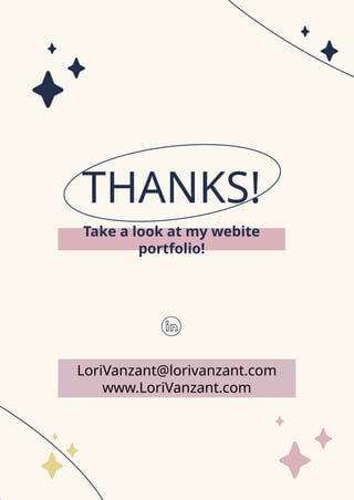 Hi! I'm Lori Vanzant. Please take a look | PPTX