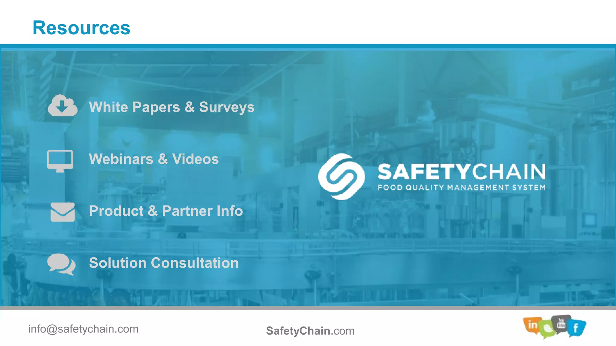 The Five Keys to Building a Better Food Safety Culture (2018) | PPTX