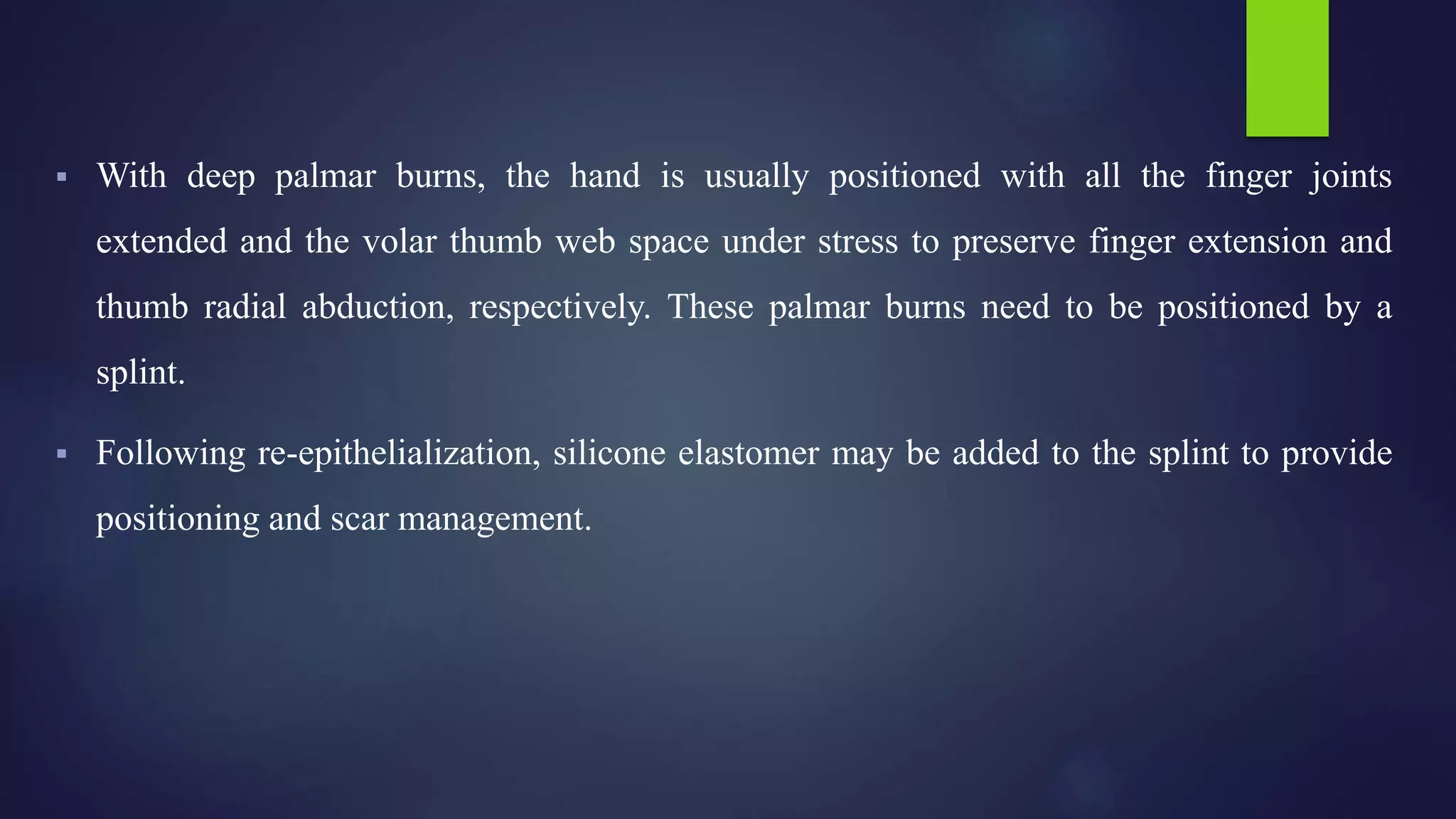 Hand Rehabilitation In Burns | PPTX