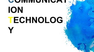 ICT MORE THAN NEW TECHNOLOGY | PPTX