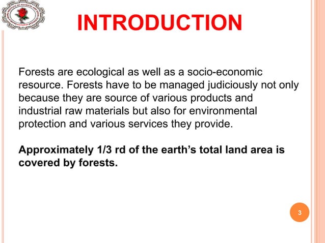 Forst management ramesh | PPTX