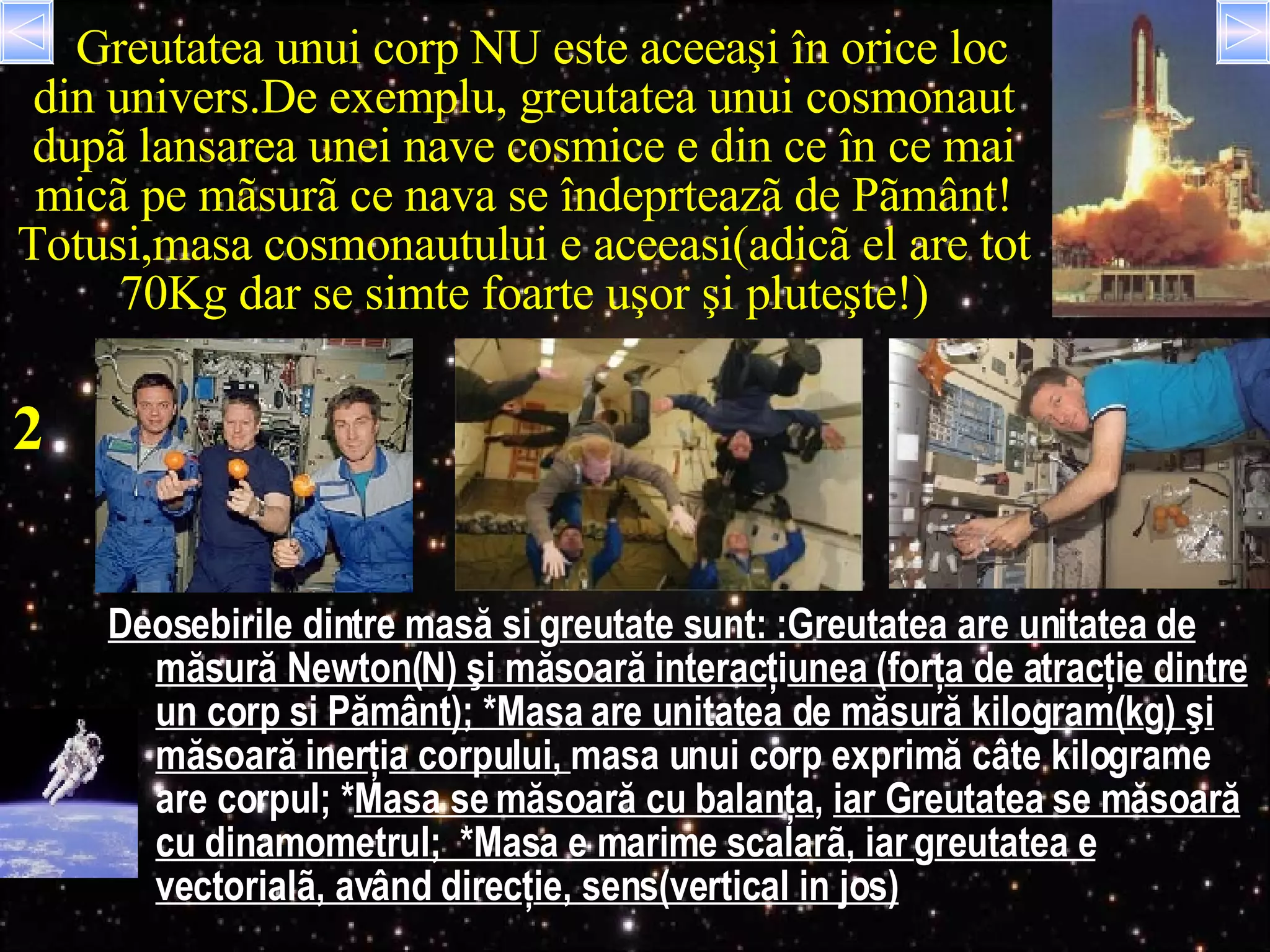 Forta Gravitationala | PPS