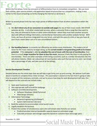 Forte Business Plan | DOC