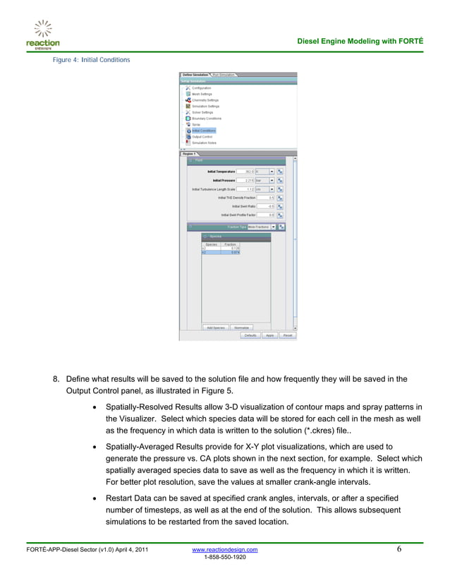 Diesel Sector Combustion Modeling with FORTÉ | PDF