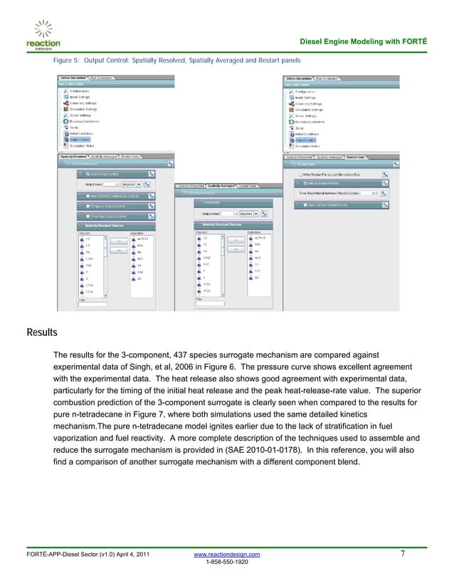 Diesel Sector Combustion Modeling with FORTÉ | PDF