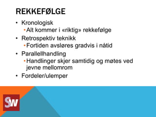 Fortelling - Tips og råd for skriving | PPTX