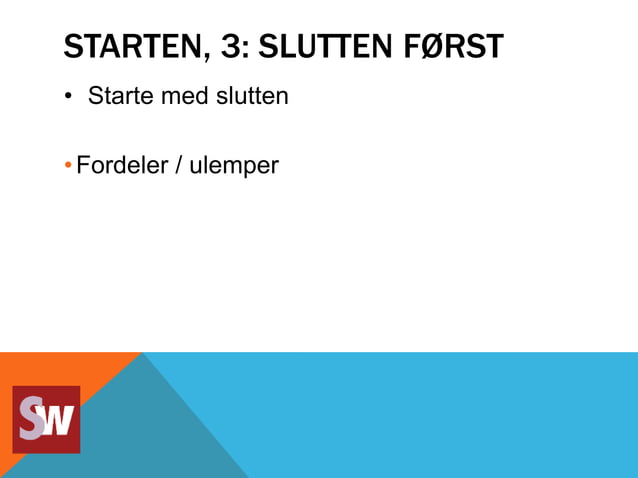 Fortelling - Tips og råd for skriving | PPT