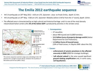 FORTE-Seismic risk assessment of industrial plants a case study-ID1277 ...