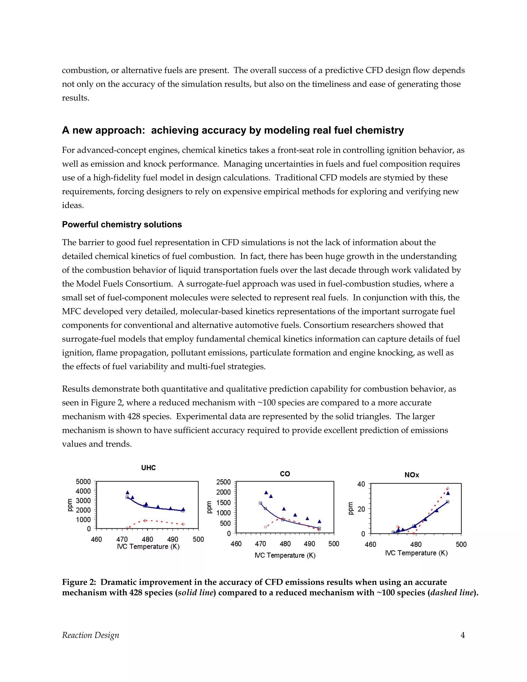 Efficient and Effective CFD Design Flow for Internal Combustion Engines | PDF
