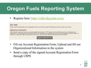 Oregon Clean Fuels Program Update by Cory-Ann Wind | PPTX
