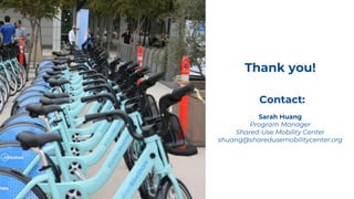 Clean Mobility Options Program by Sarah Huang | PPT