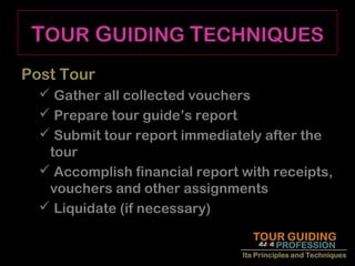 Tour Guiding as a Profession | PPT
