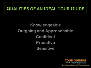 Tour Guiding as a Profession | PPT