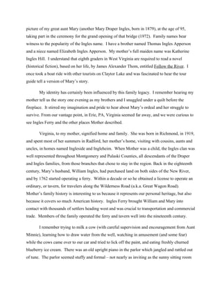 For the love of virginia | DOC