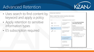 For the Records: Retention in SharePoint Online | PPTX | Technology ...