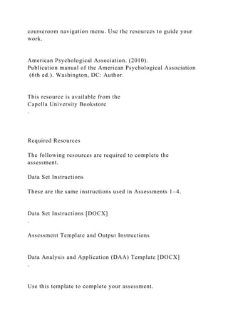 For this assessment, you will complete an SPSS data analys.docx