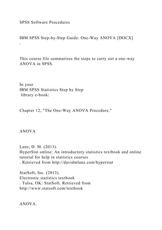 For this assessment, you will complete an SPSS data analys.docx