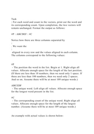 For this assignment, download the A6 code pack. This zip fil.docx