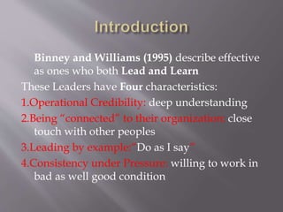 Forthright leadership | PPTX