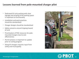 Electric Vehicle Charging in Portland, Oregon by Hannah Morrison | PPT