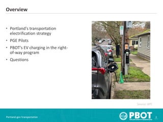 Electric Vehicle Charging in Portland, Oregon by Hannah Morrison | PPT