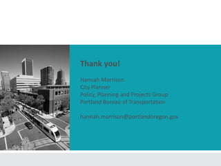 Electric Vehicle Charging in Portland, Oregon by Hannah Morrison | PPT