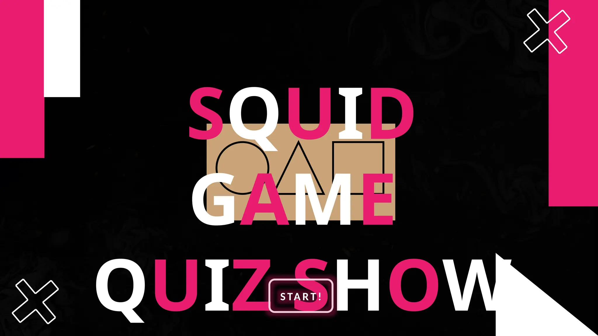SQUID GAME Theme QUIZ SHOW For High School and Senior High school | PPTX