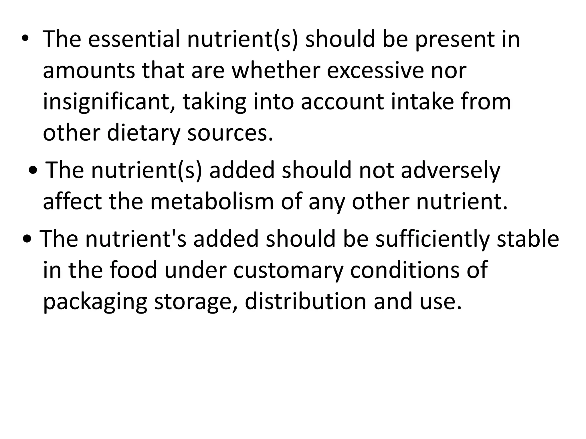 food fortification, process, purpose, advantages and limitationss | PPTX
