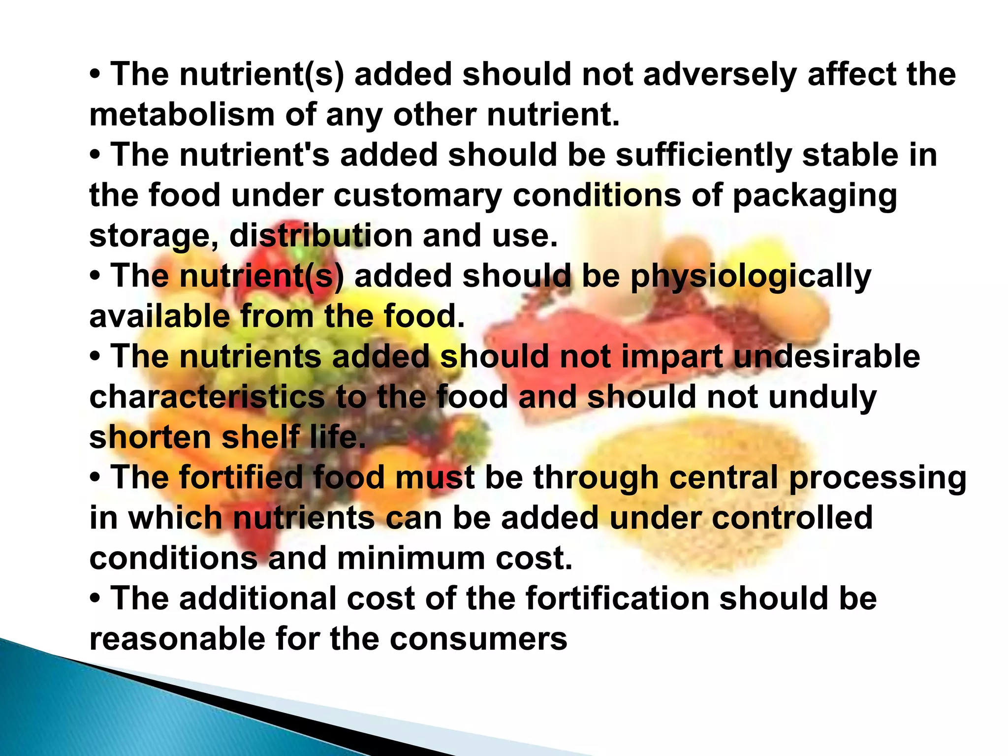Fortification of food | PPTX
