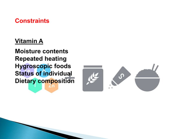 Fortification of food | PPTX | Agriculture | Industries