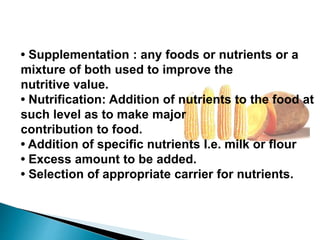 Fortification of food | PPTX