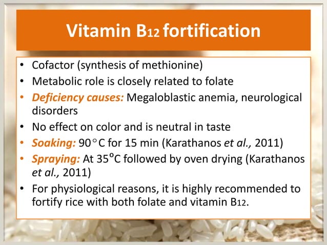 Fortification of rice | PPTX