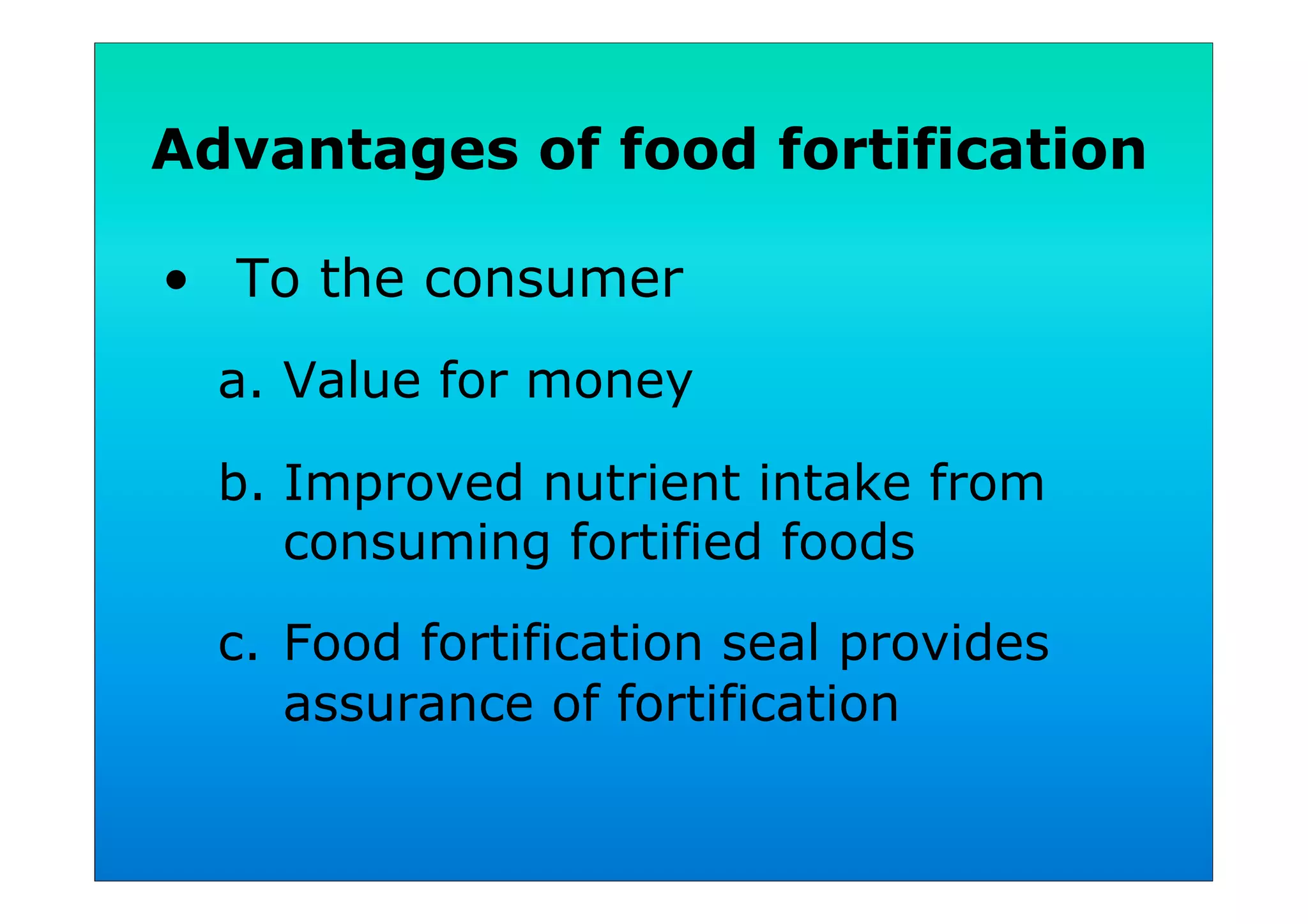Fortified Snacks for Kids | PDF