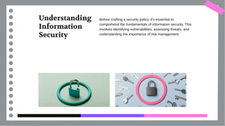 Fortifying Your Organization Crafting an Effective Information Security ...