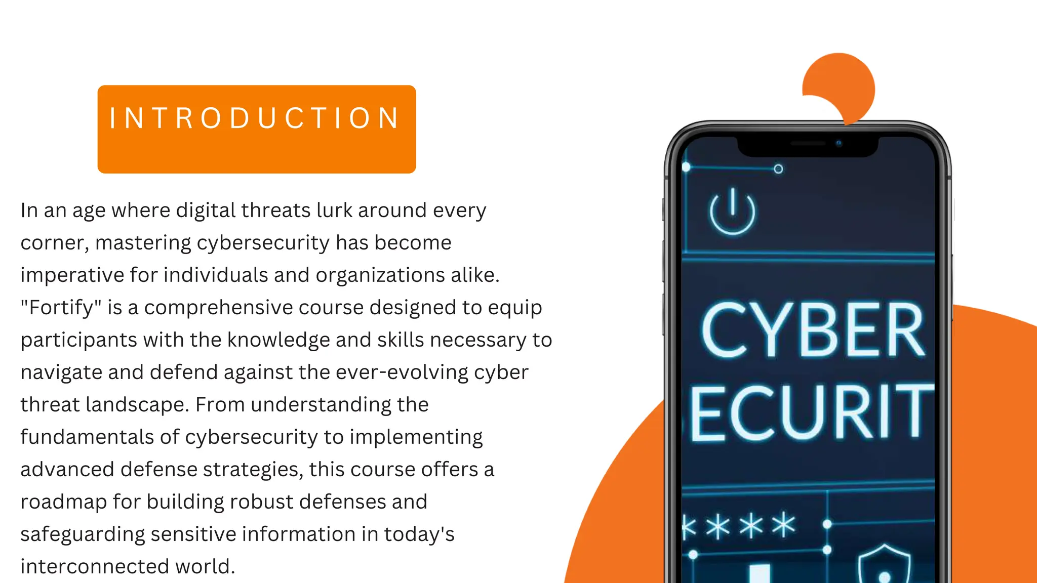 Fortify Mastering Cybersecurity for Today's Threat Landscape.pptx | Information and Network ...