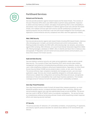 fortigate-200f-series (1).pdffortigate-200f-series (1).pdf | Cloud Computing | Internet