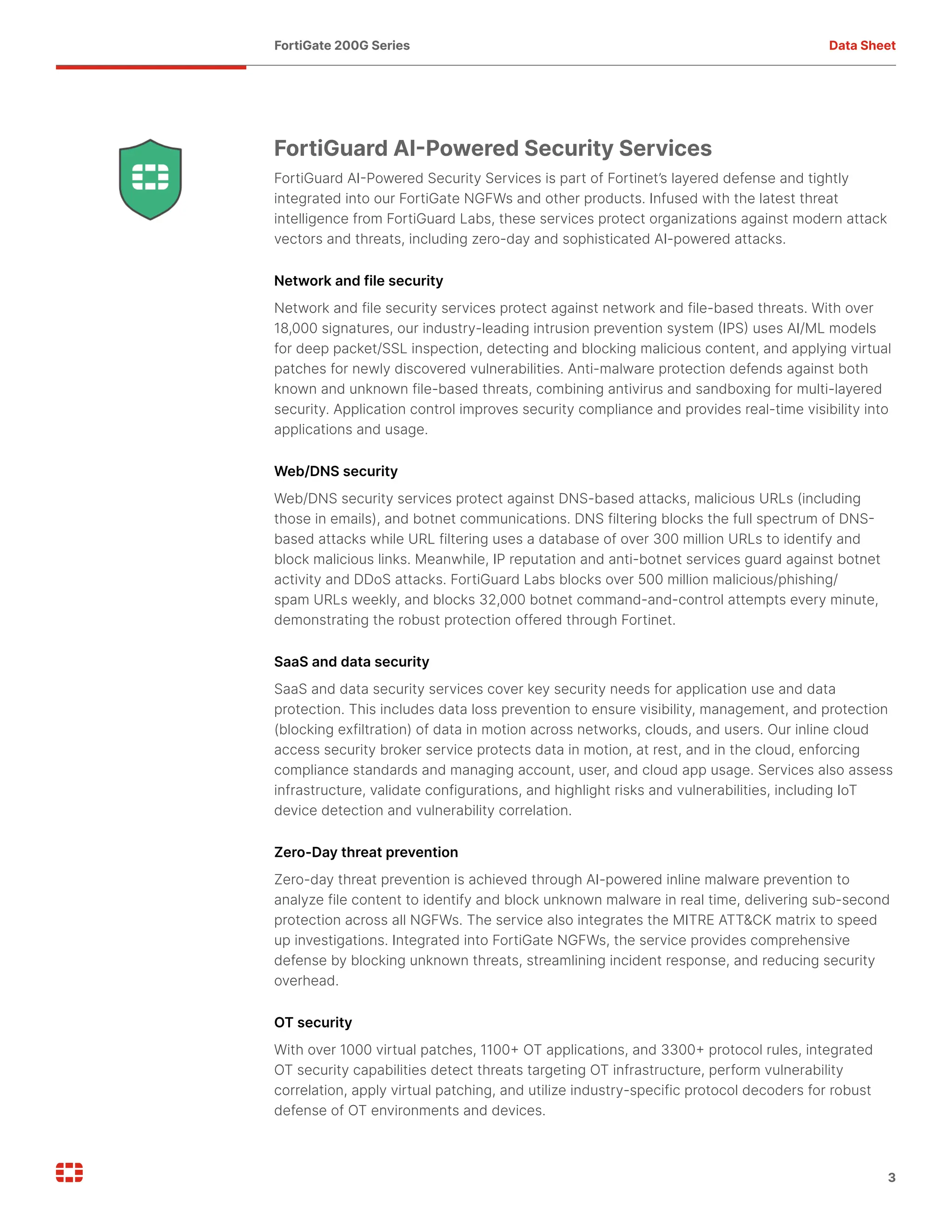 firewall fortigate-200g-series- para grandes empresas | PDF
