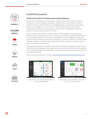 firewall fortigate-200g-series- para grandes empresas | PDF