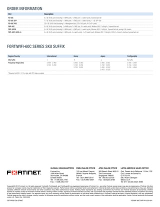 FortiGate-60C | PDF | Computer Networking | Computing
