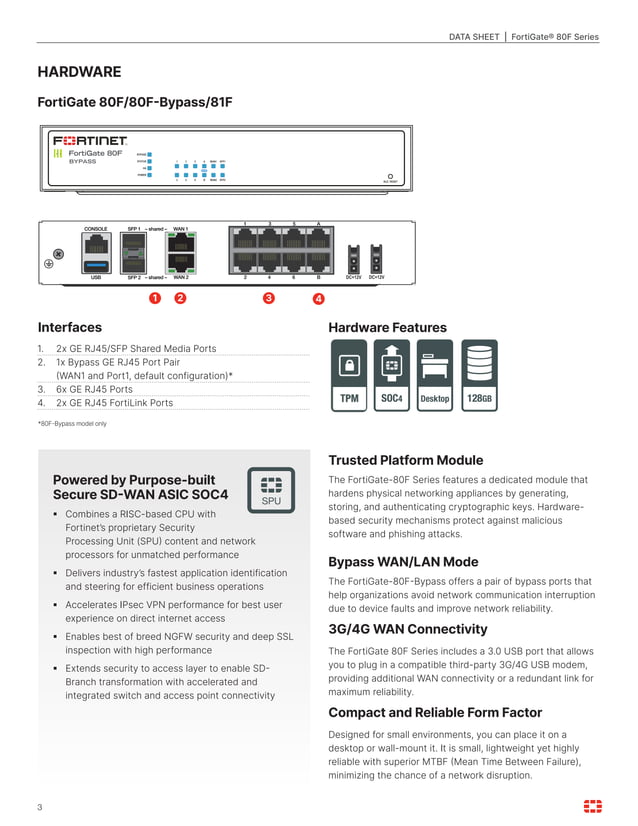 Fortigate fortiwifi-80f-series | PDF
