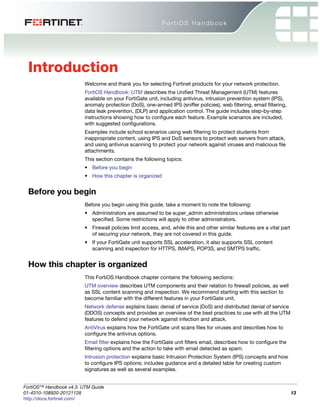 MANUAL DE REFERENCIA FORTIGATE 4.0 MR3 | PDF