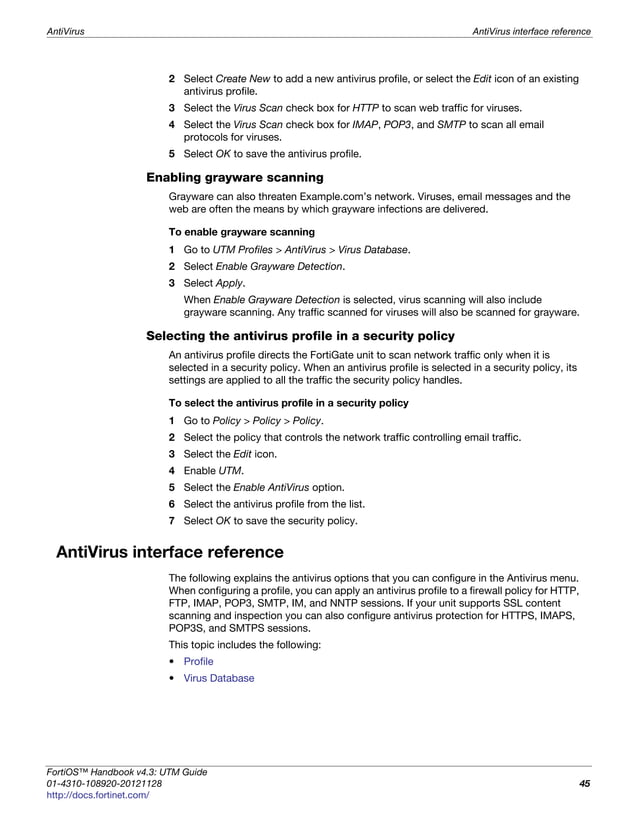 MANUAL DE REFERENCIA FORTIGATE 4.0 MR3 | PDF